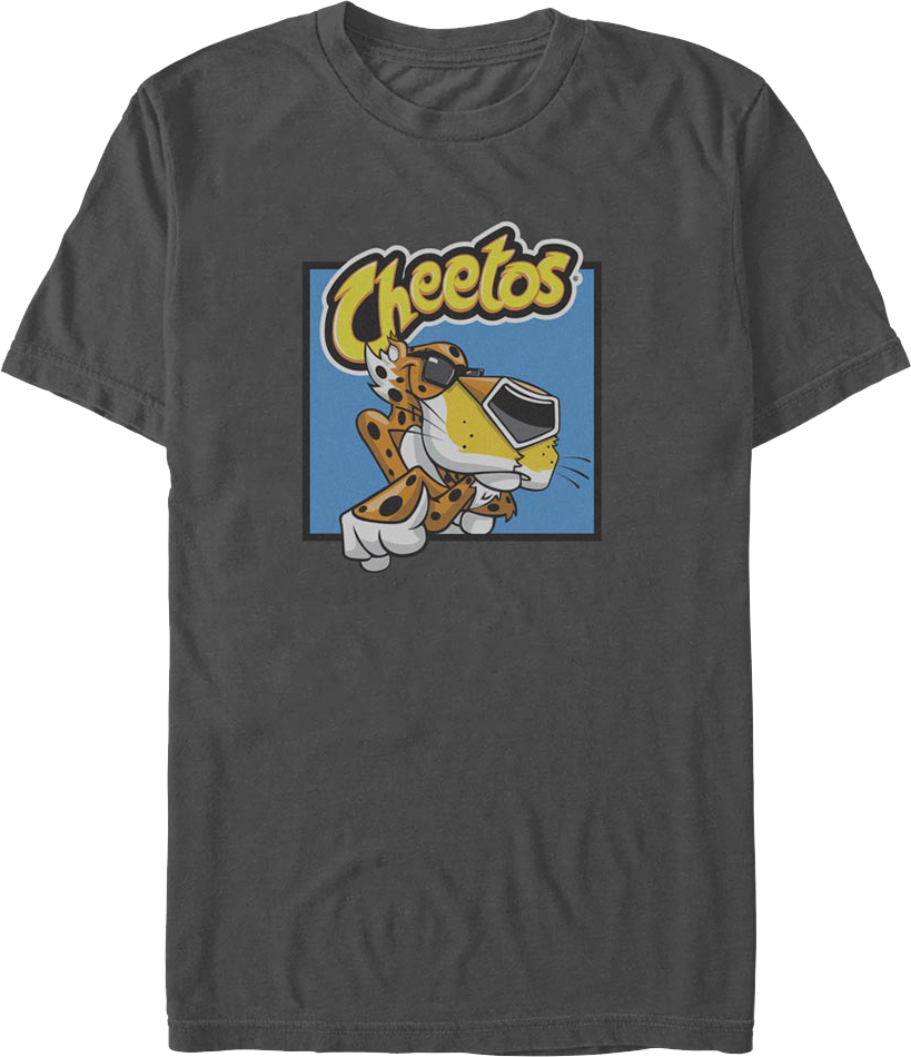 Chester Cheetah Block Frame Cheetos T-Shirt