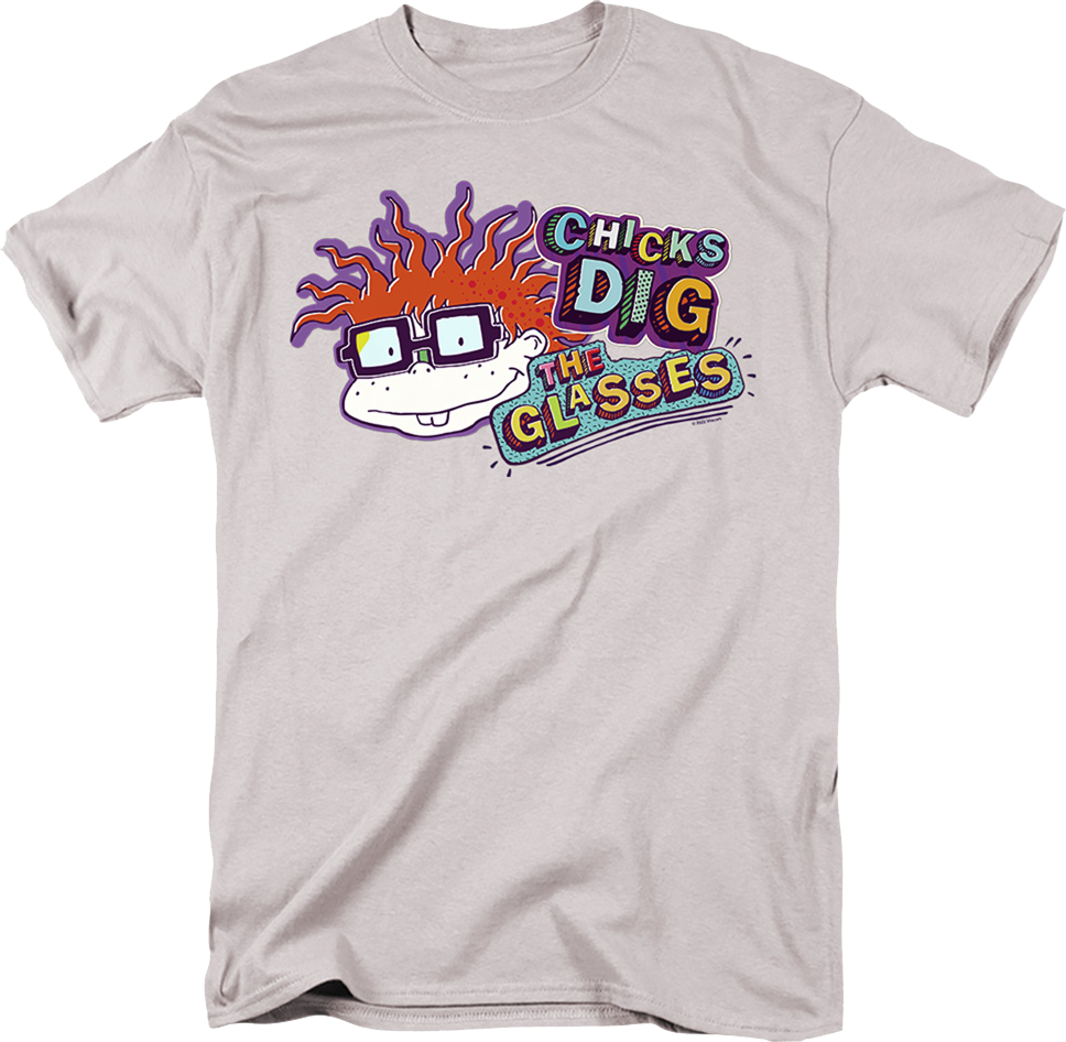 Chicks Dig The Glasses Rugrats T-Shirt