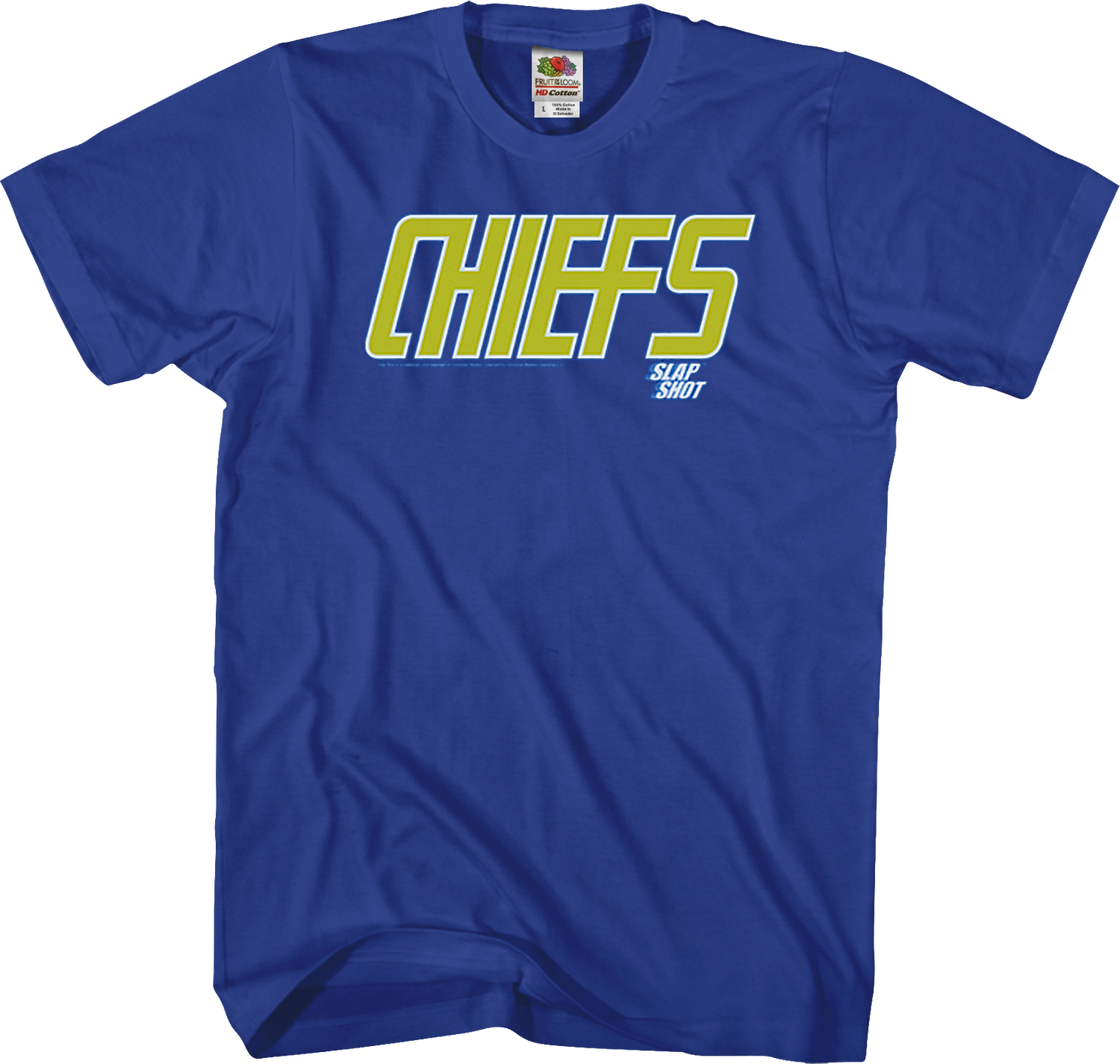 Chiefs Slap Shot Shirt: 80s Movies Slap Shot T-shirt