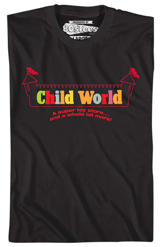 Child World T-Shirt: Child World Mens T-Shirt