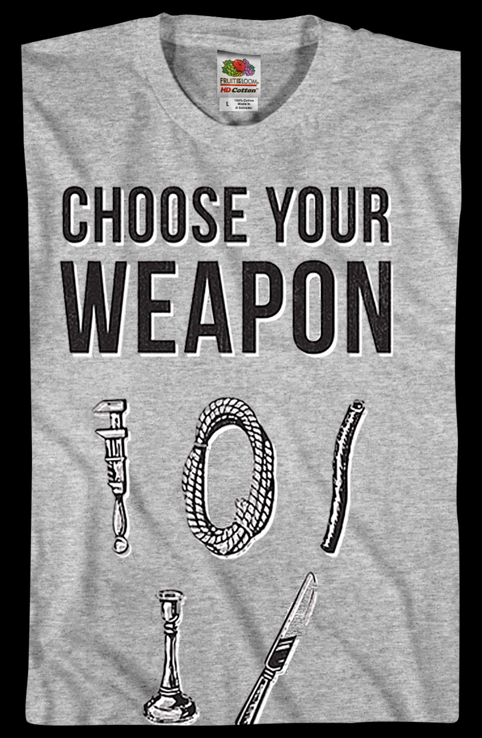 Choose Your Weapon Clue T-Shirt
