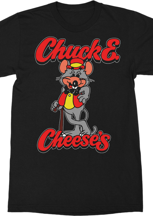 Chuck E. Cheese's T-Shirt: Chuck E. Cheese Mens T-Shirt