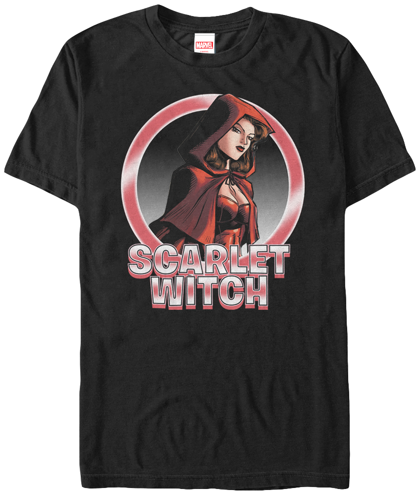 Circle Scarlet Witch T-Shirt Marvel Comics