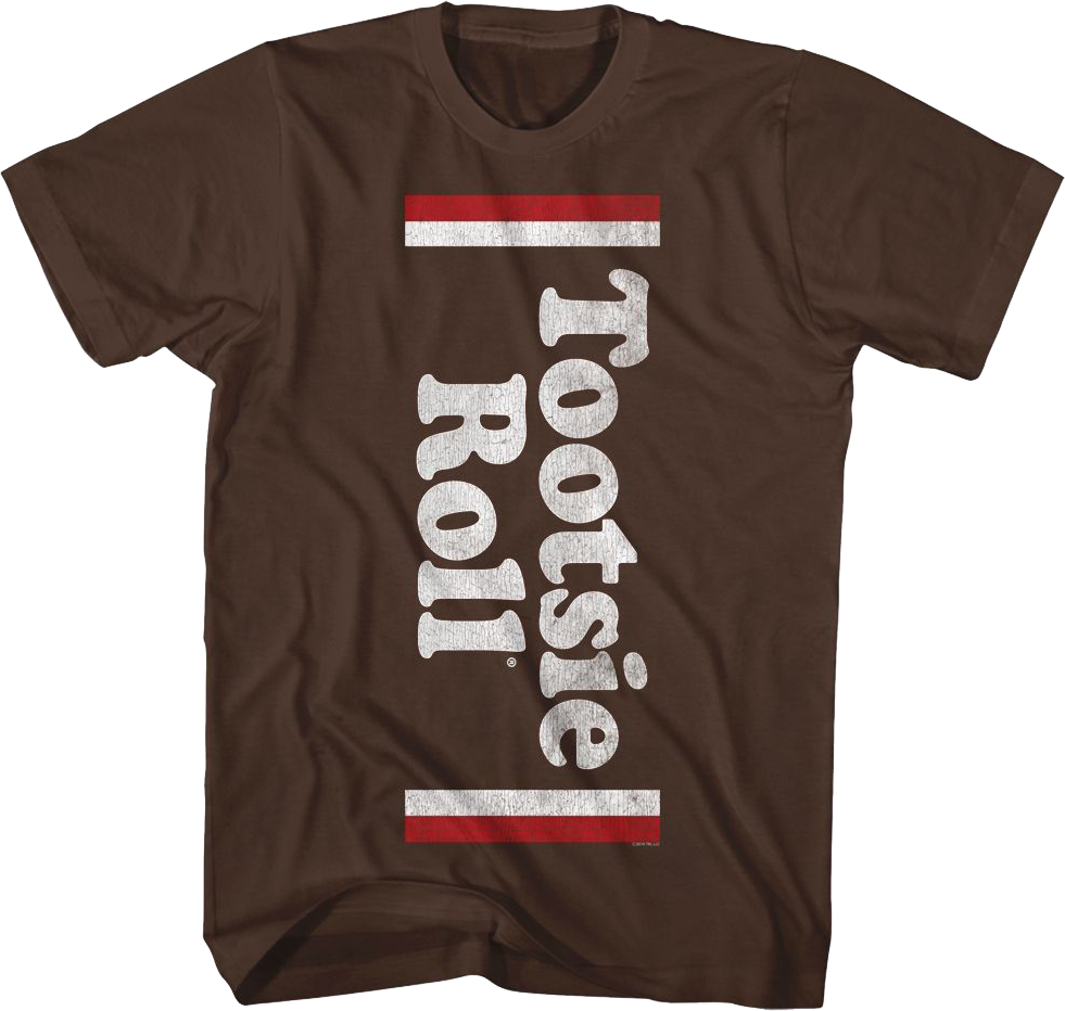 Classic Candy Wrapper Tootsie Roll T-Shirt