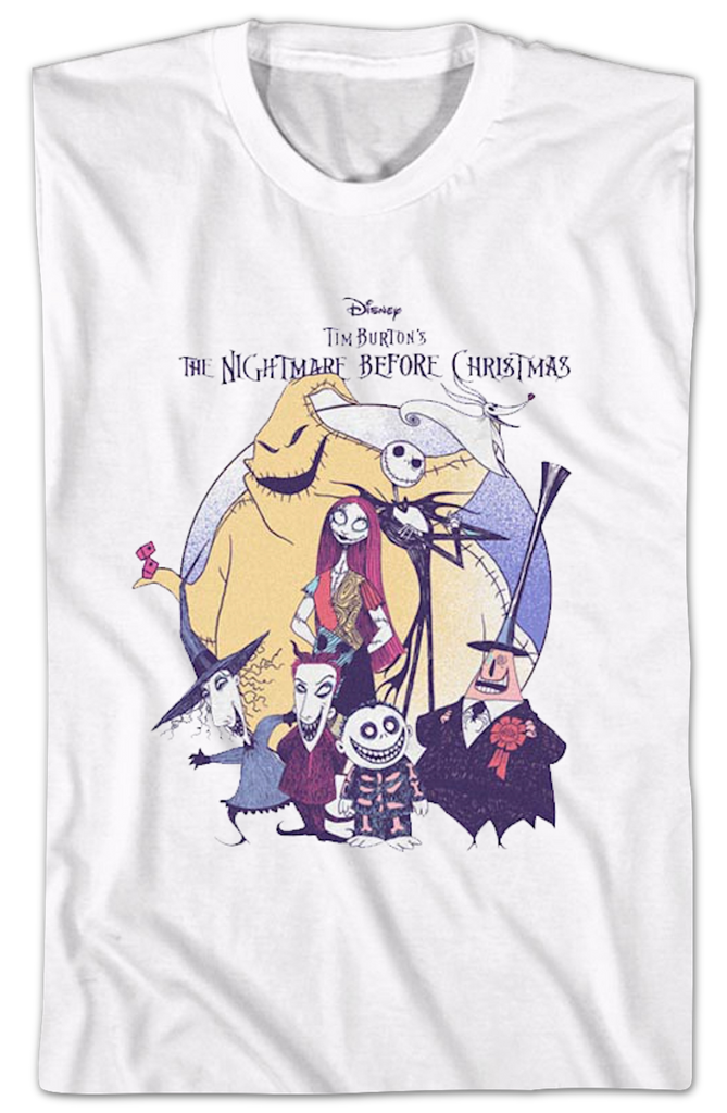Classic Characters Nightmare Before Christmas T-Shirt