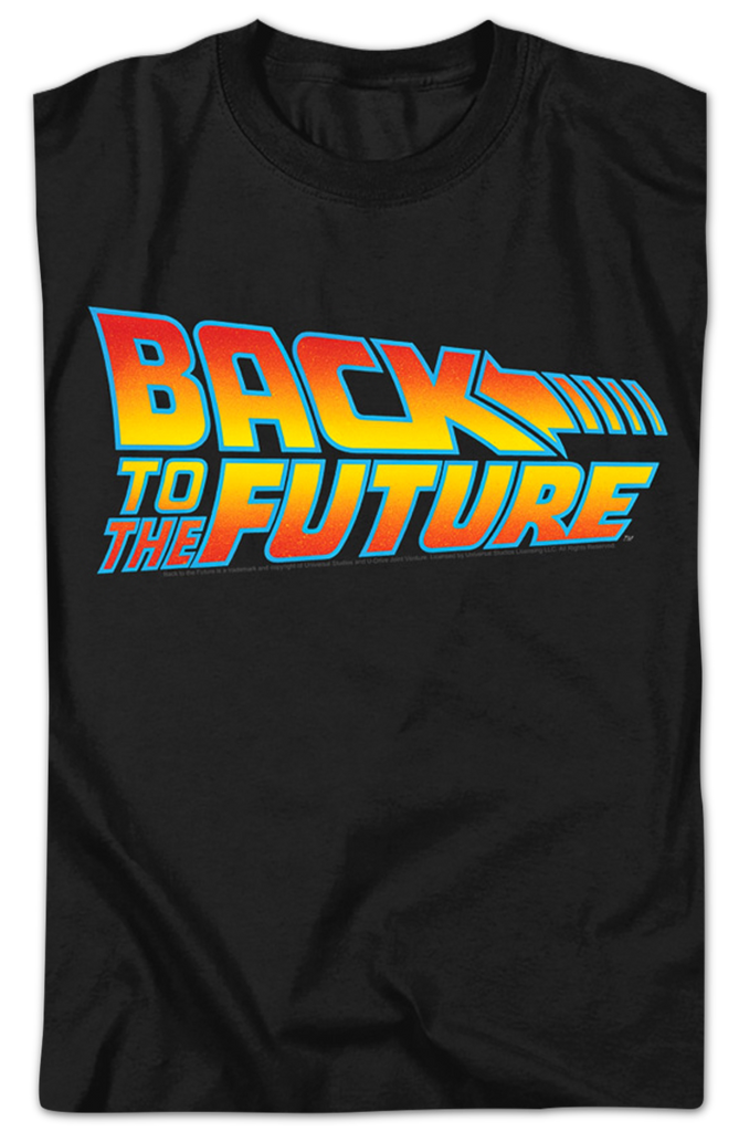 Classic Logo Back To The Future T-Shirt