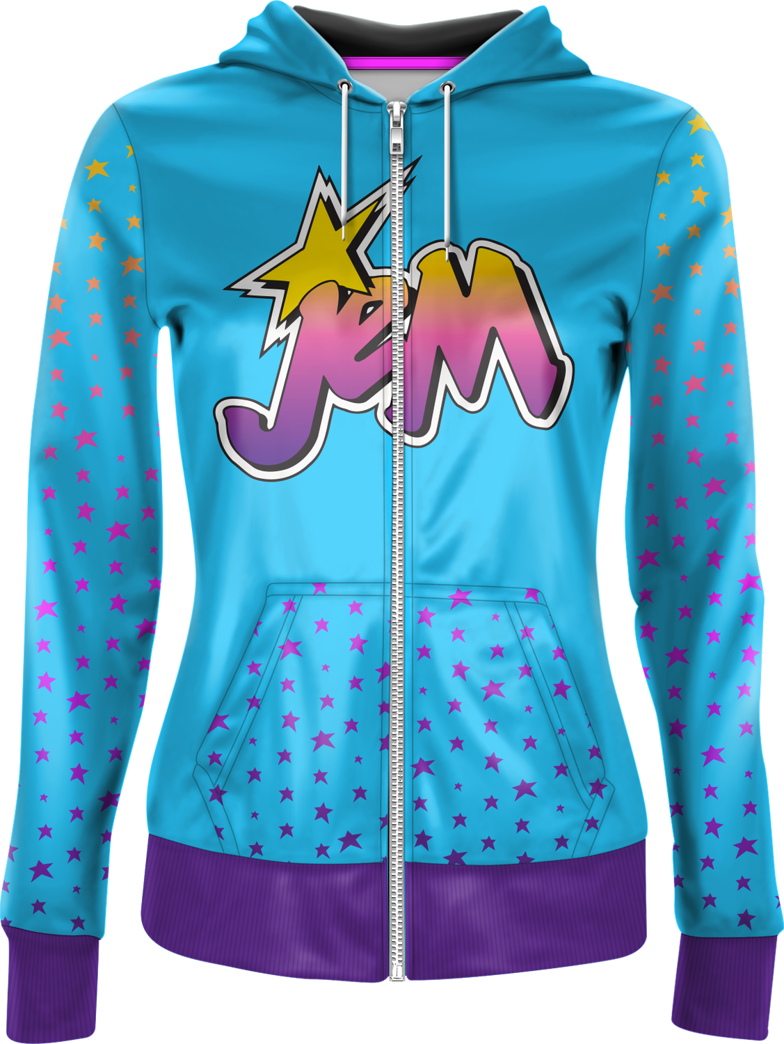 Ladies Classic Logo Jem Zip-Up Hoodie