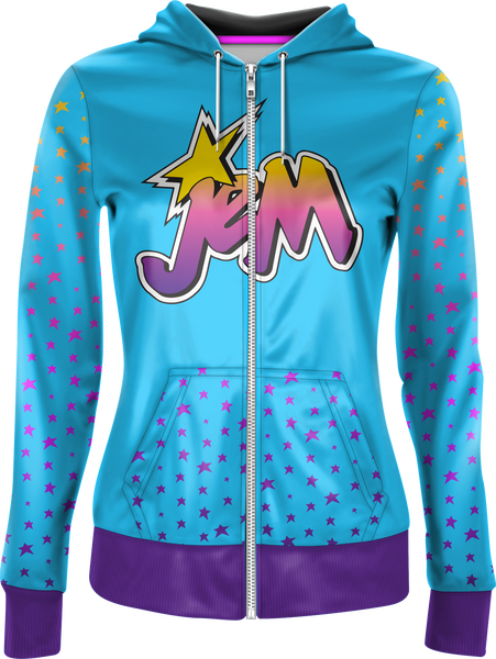 Ladies Classic Logo Jem Zip-Up Hoodie