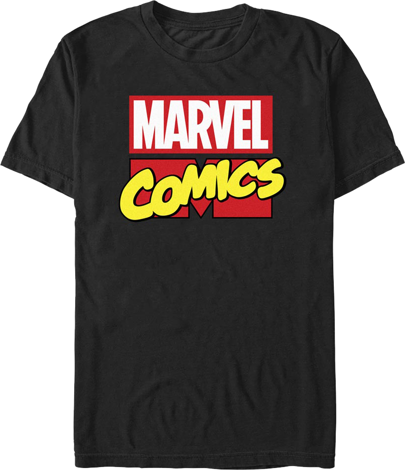 Classic Logo Marvel Comics T-Shirt