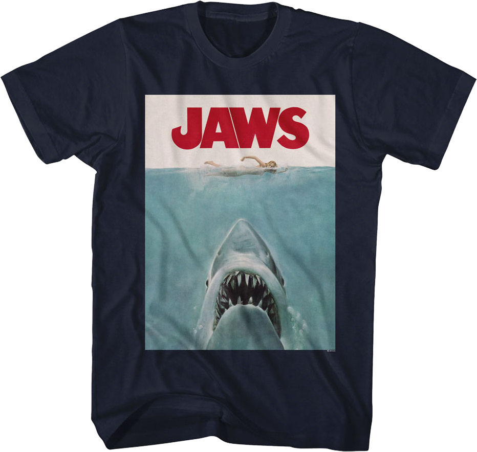 Classic Movie Poster Jaws T-Shirt
