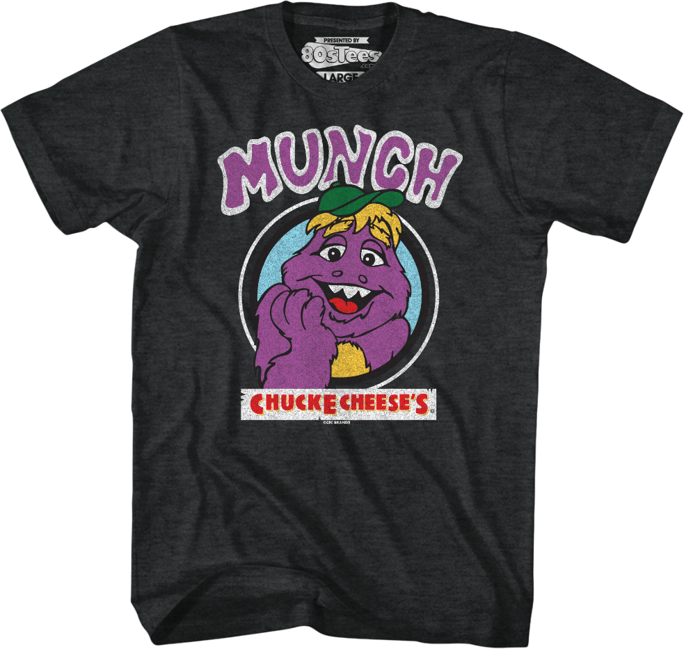 Classic Mr. Munch Chuck E. Cheese T-Shirt