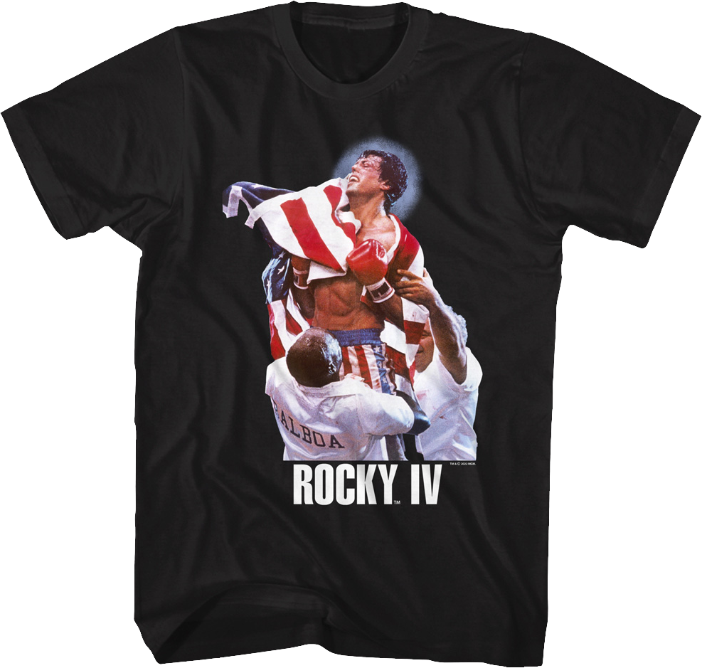 Classic Poster Rocky IV T-Shirt