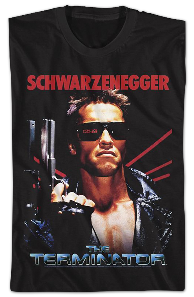 Classic Poster Terminator T-Shirt