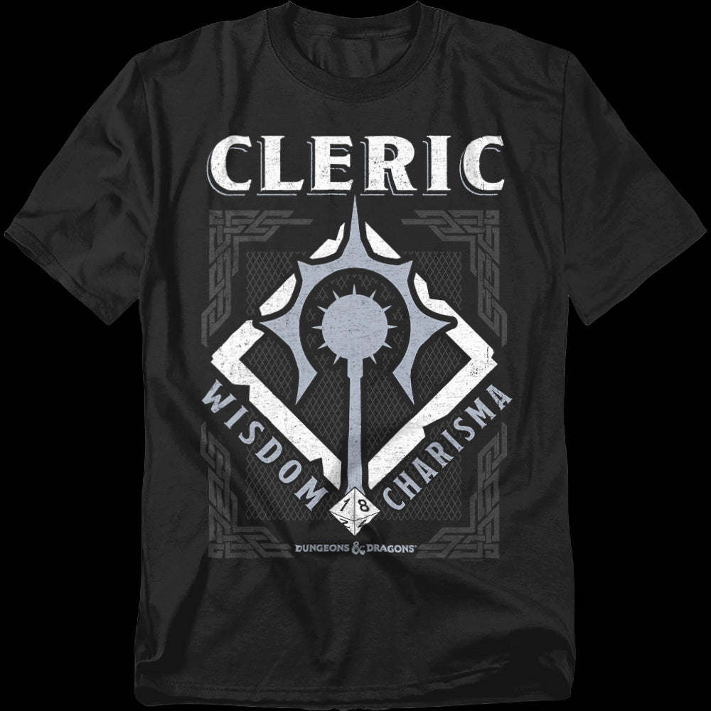 Cleric Logo Dungeons & Dragons T-Shirt