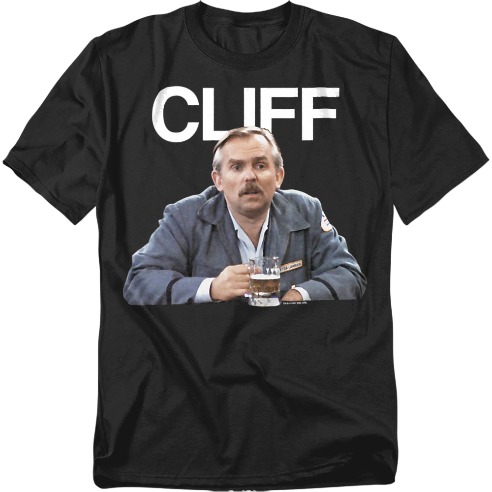 Cliff Cheers T-Shirt: Cheers Mens T-Shirt
