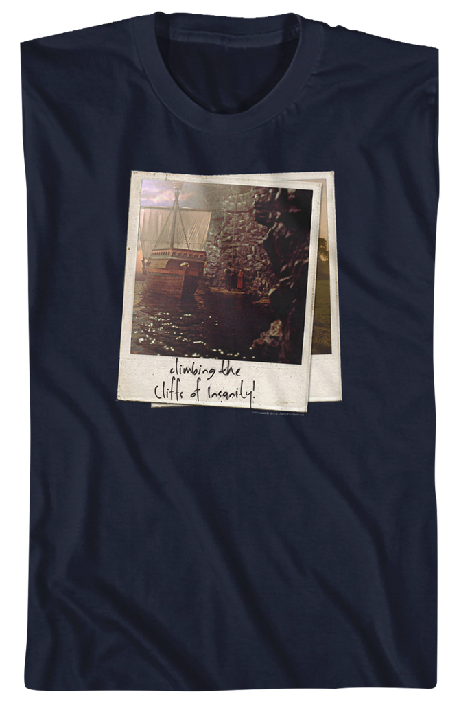 Cliffs of Insanity Polaroids Princess Bride T-Shirt