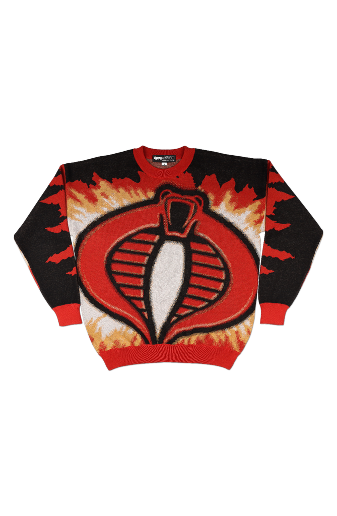 Cobra Explosion GI Joe Knitted Sweater