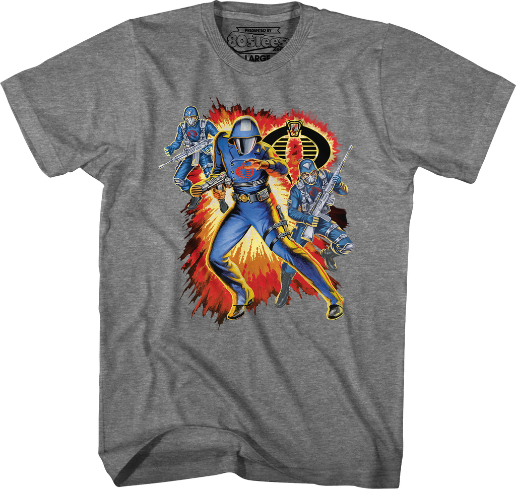 Cobra Explosion GI Joe T-Shirt