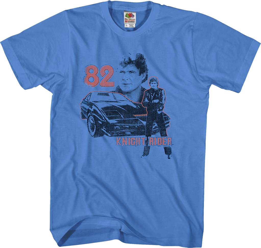 Collage Knight Rider T-Shirt: Knight Rider Mens T-Shirt