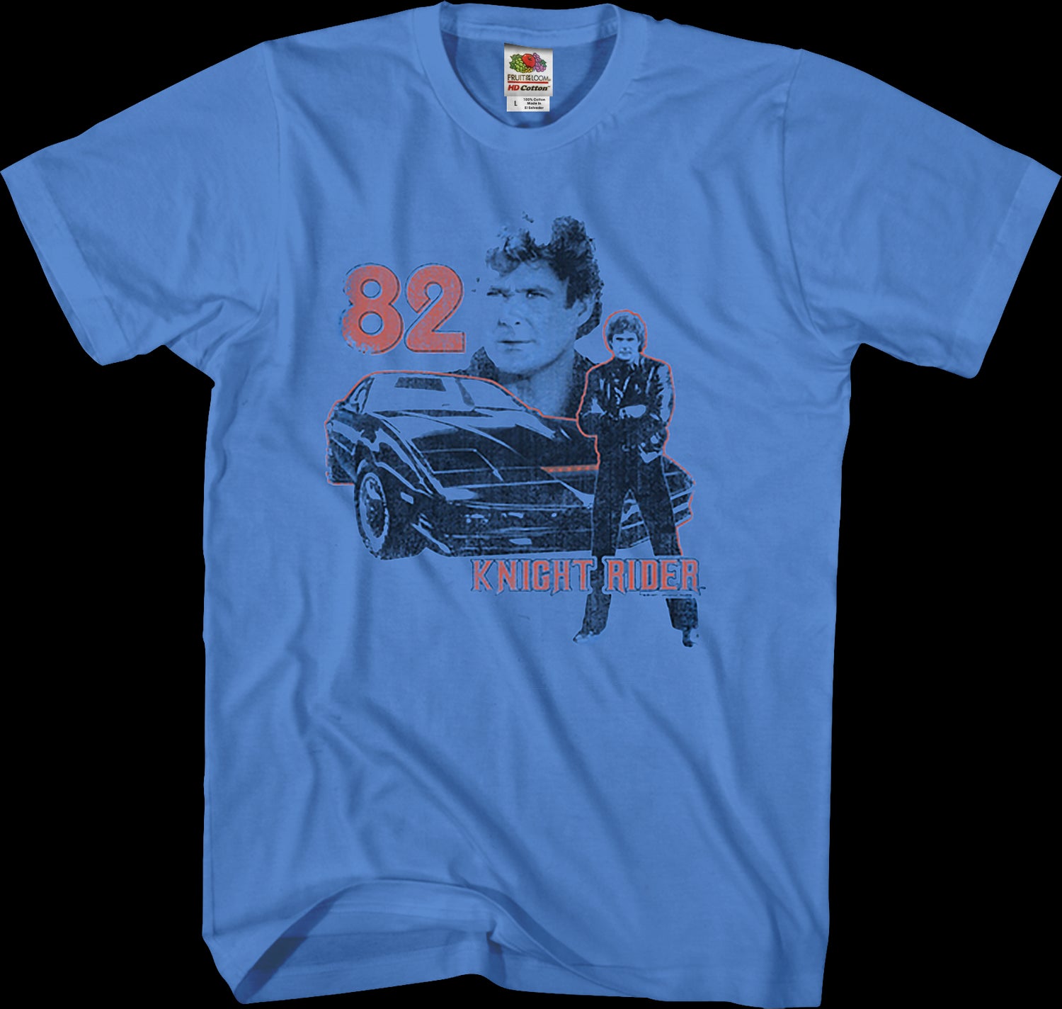 Collage Knight Rider T-Shirt: Knight Rider Mens T-Shirt