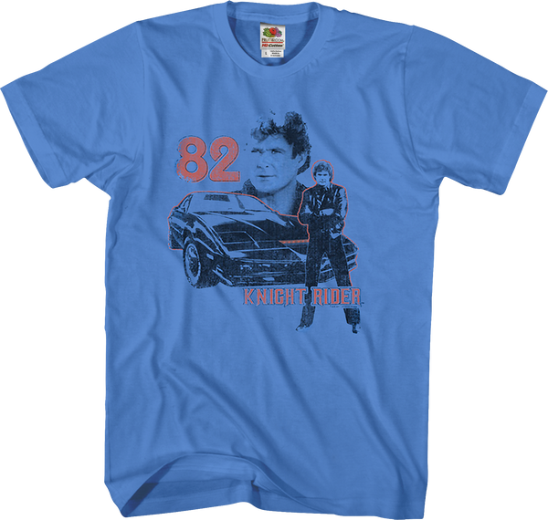 Collage Knight Rider T-Shirt: Knight Rider Mens T-Shirt