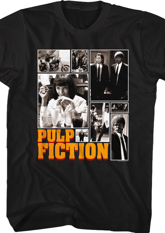Collage Pulp Fiction T-Shirt