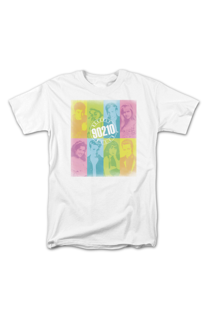 Color Blocks Beverly Hills 90210 T-Shirt