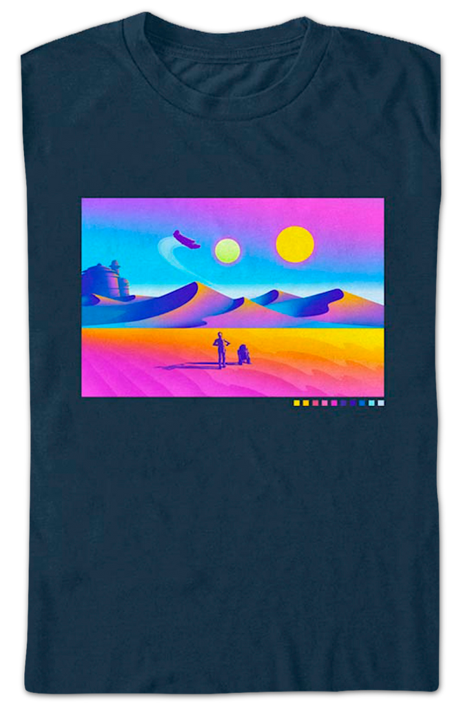 Color Spectrum Journey Star Wars T-Shirt