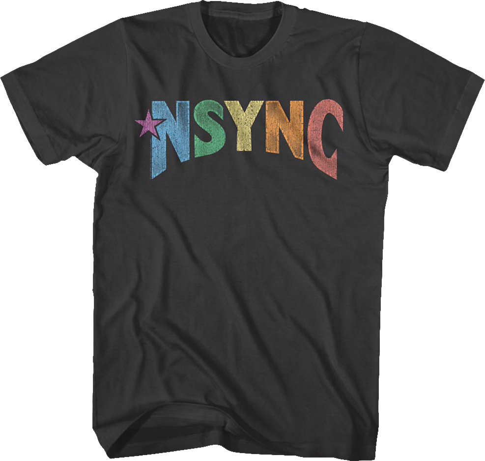 Colorful Logo NSYNC Shirt