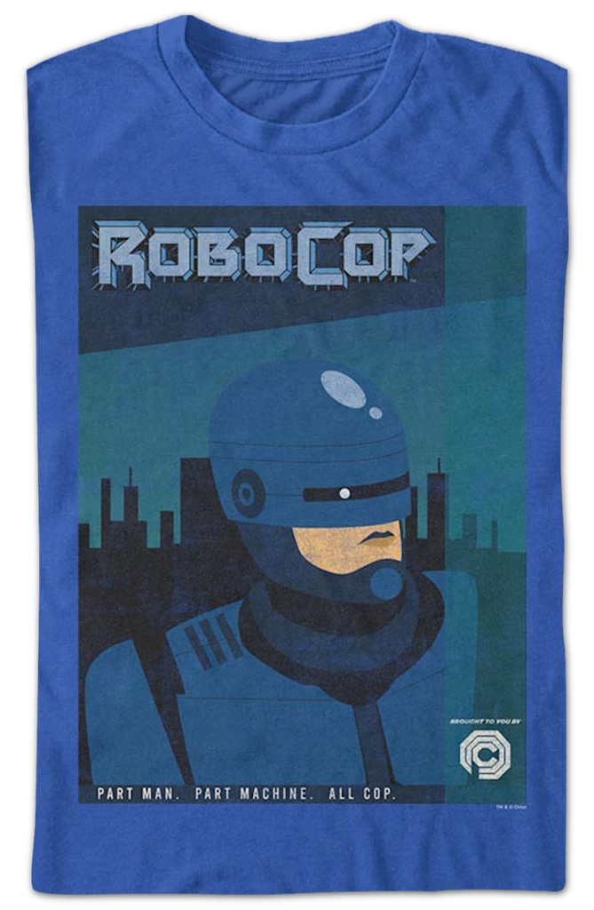 Comic Book Cover Robocop T-Shirt