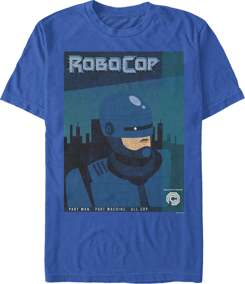 Comic Book Cover Robocop T-Shirt