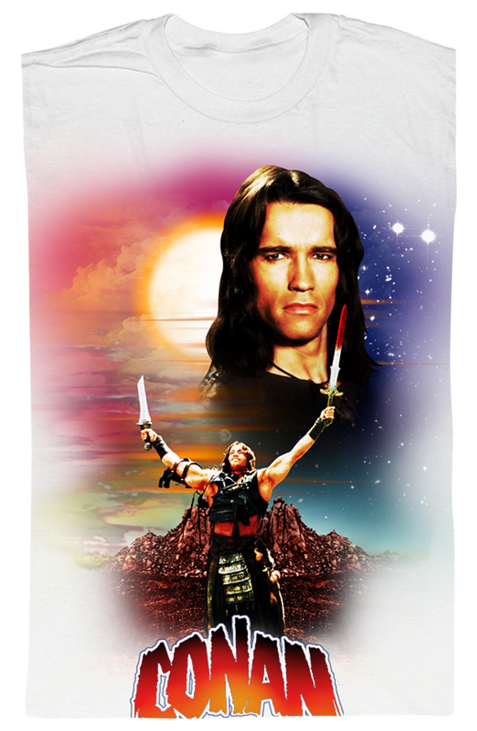 Conan The Barbarian T-Shirt: Conan The Barbarian Mens T-Shirt