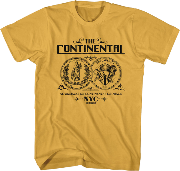 Continental Coin John Wick T-Shirt