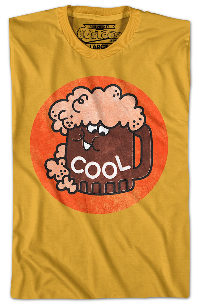 Cool Root Beer Scratch & Sniff Sticker T-Shirt
