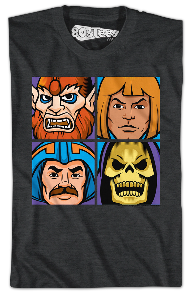 Core Four Masters of the Universe T-Shirt