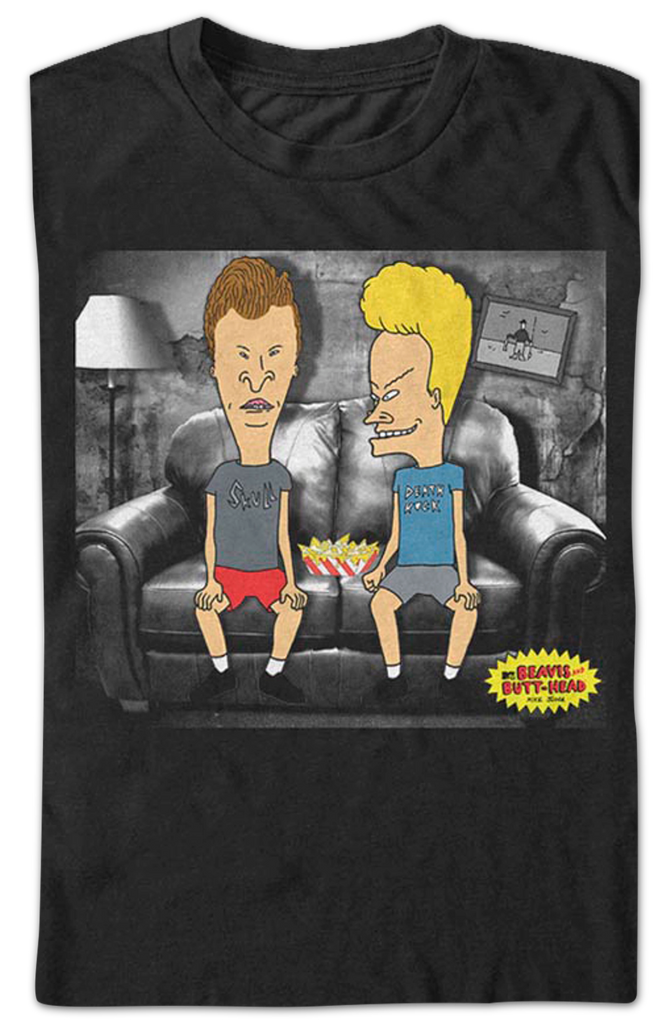 Couch Beavis And Butt-Head T-Shirt