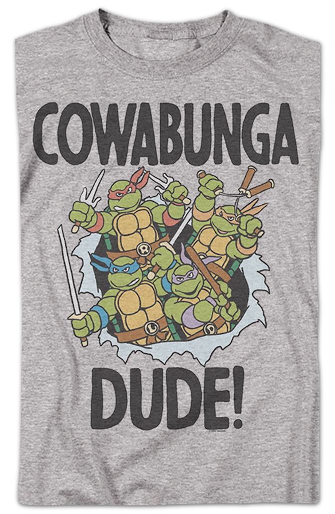 Cowabunga Dude Teenage Mutant Ninja Turtles T-Shirt