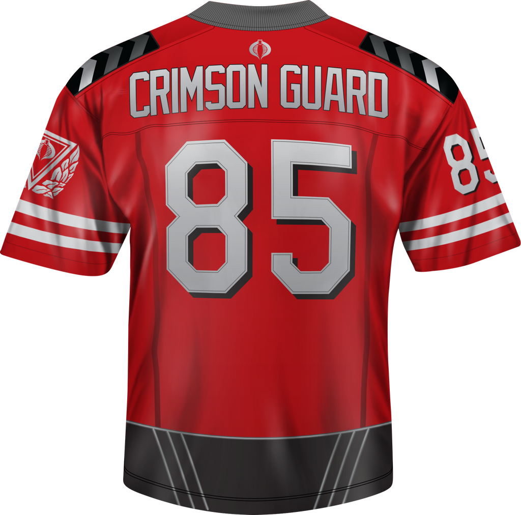 Crimson Guard GI Joe Football Jersey
