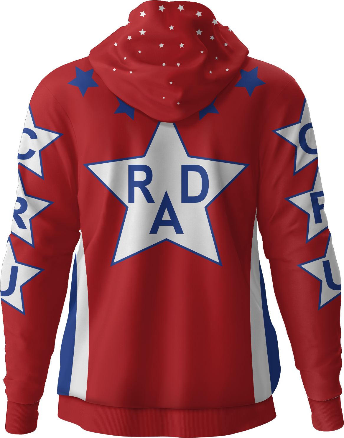 Cru Jones Rad Zip-Up Hoodie: Rad Mens Hoodie