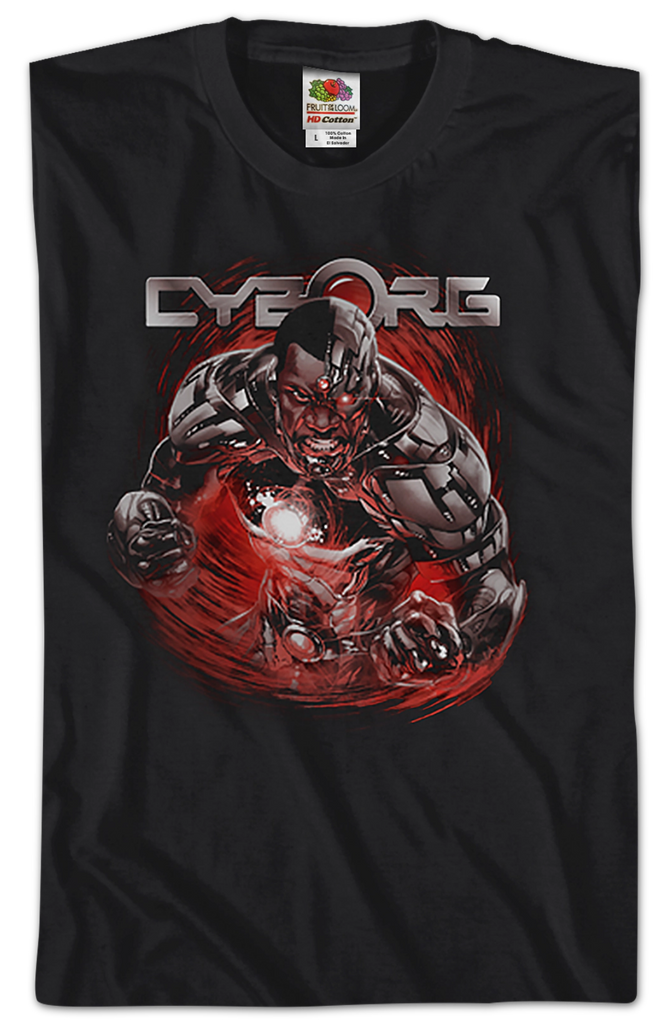 Cyborg DC Comics T-Shirt Men's