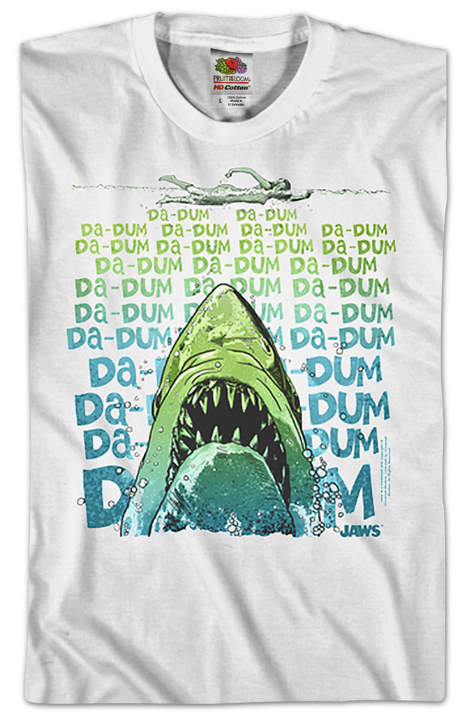 Da-Dum Jaws T-Shirt: JAWS Mens T-Shirt