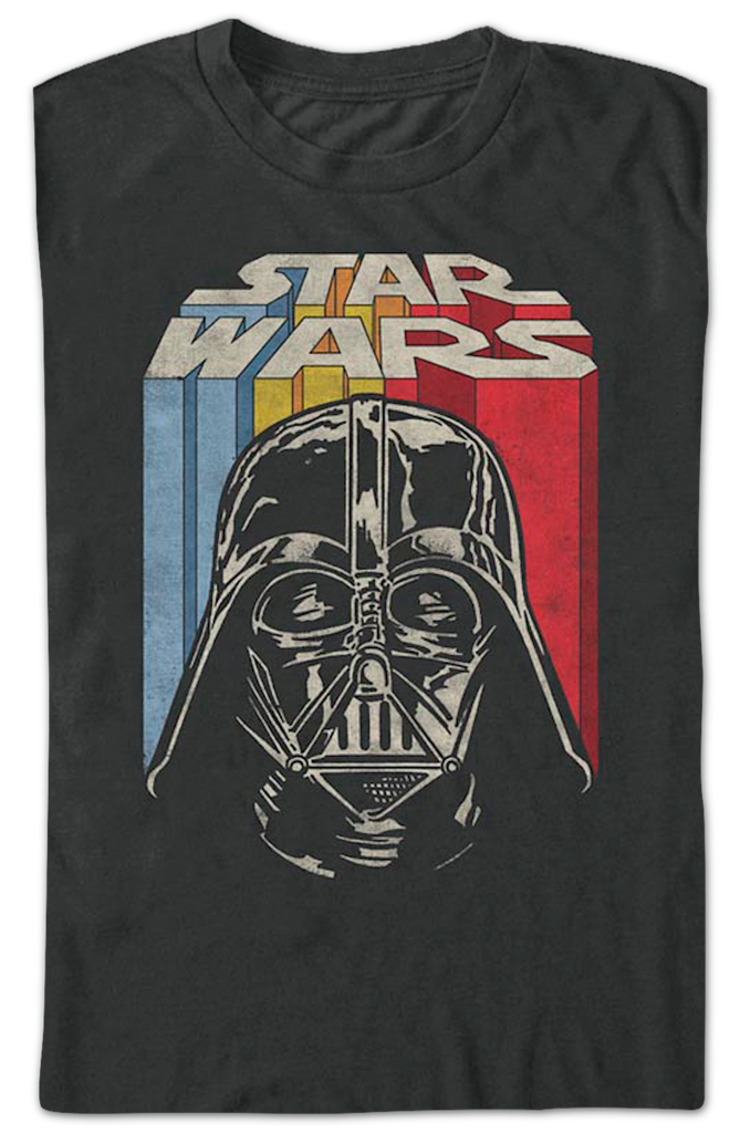 Darth Vader Retro Helmet Star Wars T-Shirt