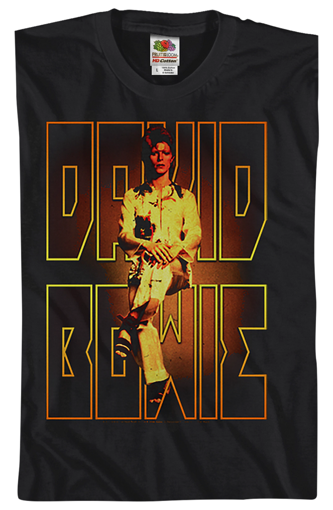 David Bowie T-Shirt Officially Licensed David Bowie Men's T-shirt