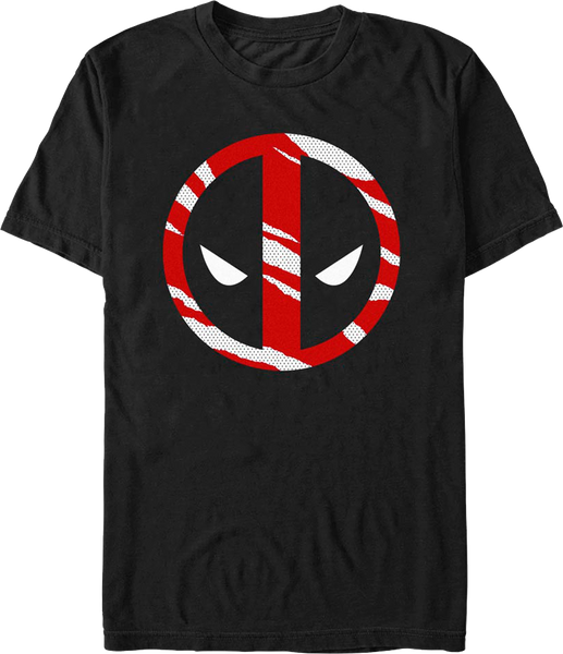 Deadpool Partially Colored Logo Marvel Comics T-Shirt