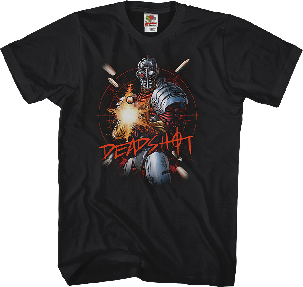 Deadshot DC Comics T-Shirt. Men's T-Shirt..