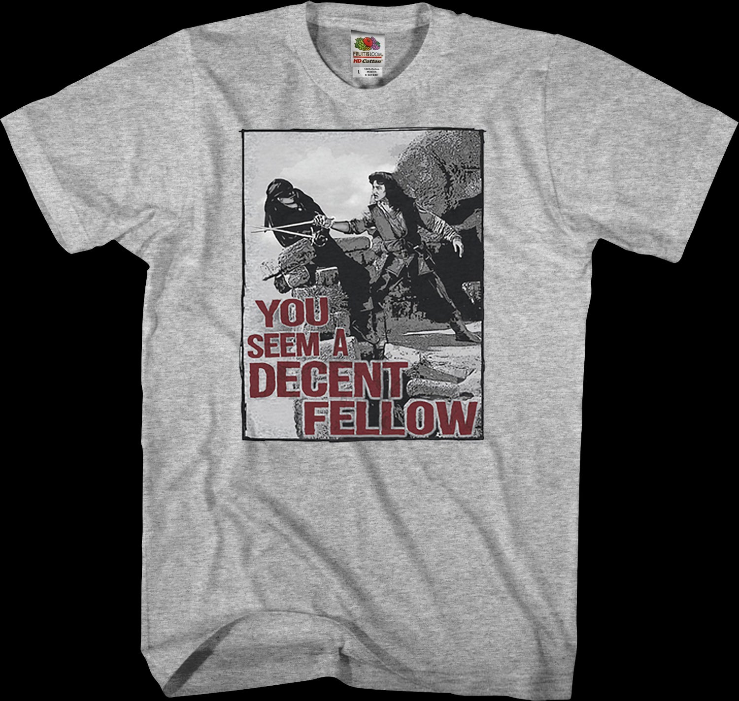 Decent Fellow Princess Bride Shirt: Princess Bride Mens T-shirt