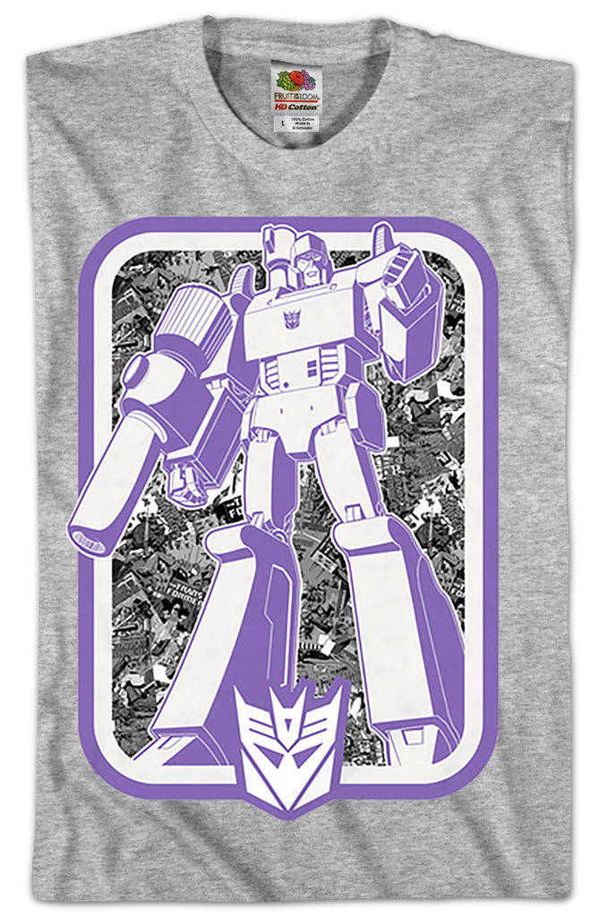 Decepticons Leader Megatron Transformers T-Shirt