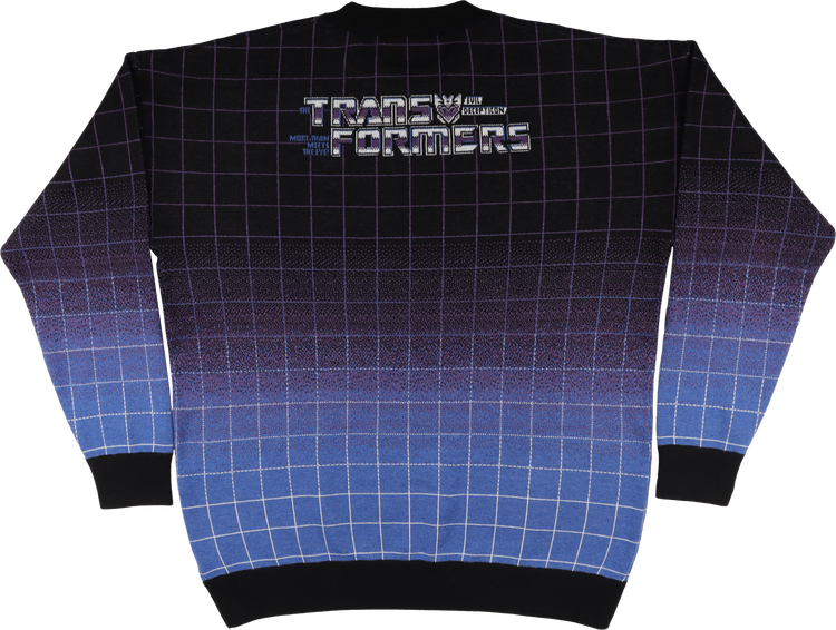 Decepticons Logo Transformers Knitted Sweater