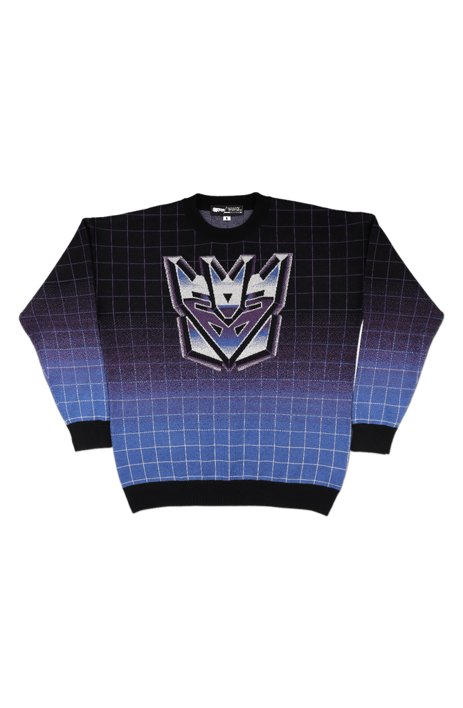 Decepticons Logo Transformers Knitted Sweater