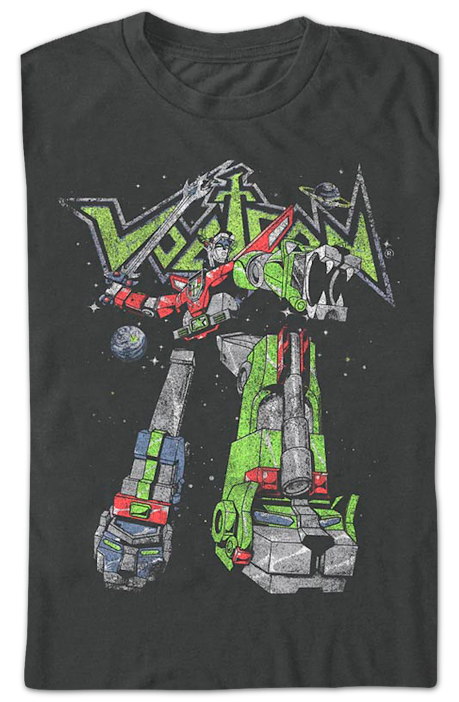 Vintage Mighty Robot Voltron T-Shirt